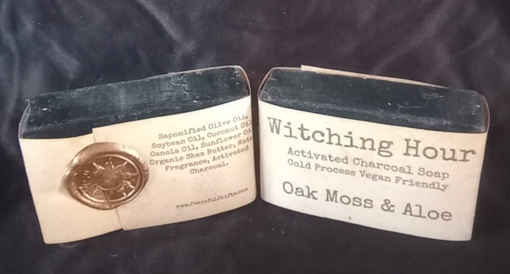 Witching Hour – Activated Charcoal Soap – Peaceful Shifts