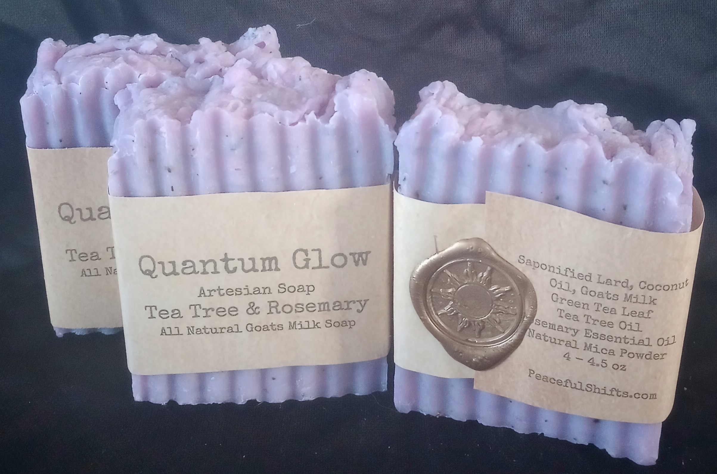 Quantum Glow – Tea Tree & Rosemary – Peaceful Shifts